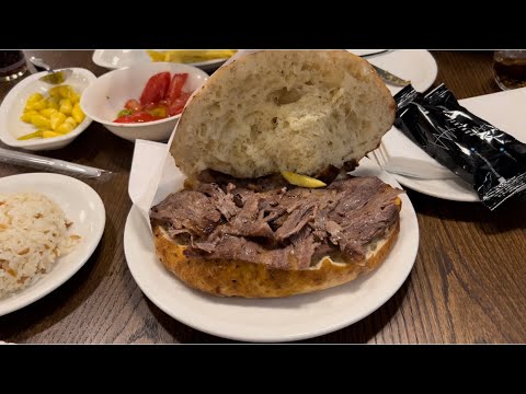 Turkish Döner in Istanbul at Dönerci Serkan Usta