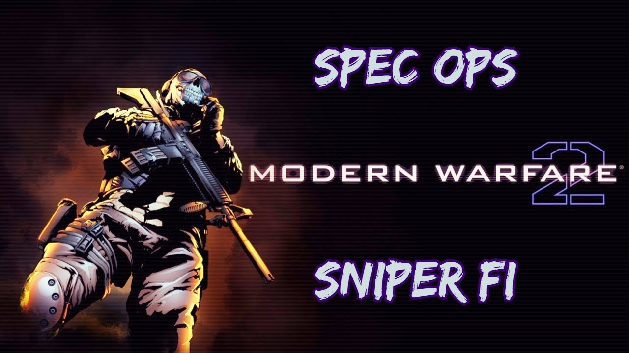 CoD:MW2 :: Spec Ops "Sniper Fi" - YouTube