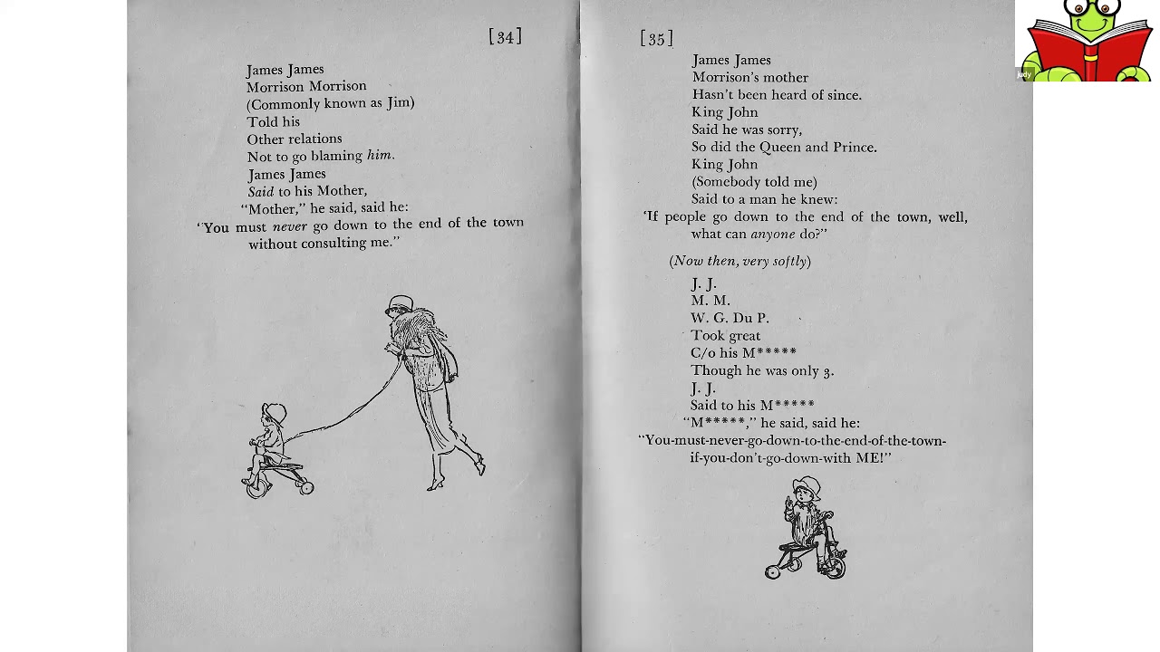 Disobedience, a poem by A. A. Milne - YouTube