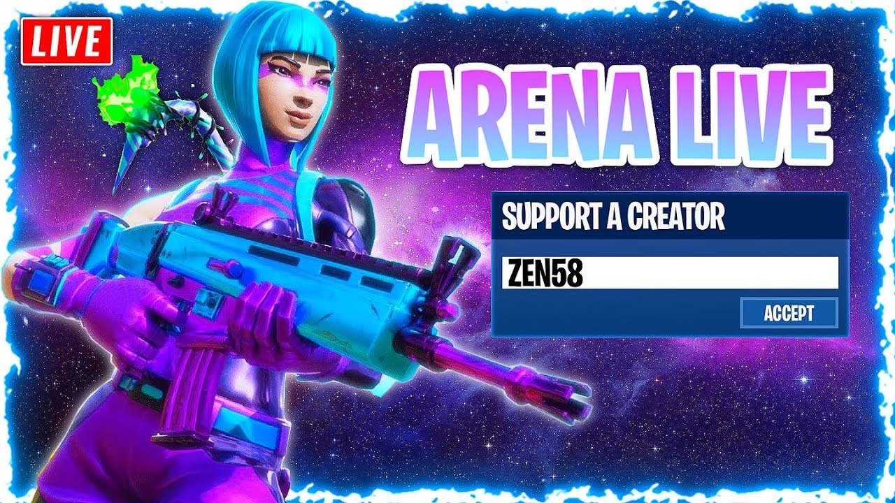 ARENA FORTNITE LIVE! CHAPTER 3 ARENA (Fortnite Battle Royale) - YouTube