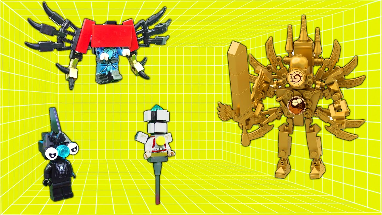 Clockman, TV Man, Ultimate TV Man Mecha Boos Skibidi Toilet | Baka ...