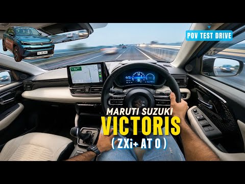 2026 Maruti Suzuki Victoris ZXi+ AUTOMATIC (O) POV Test Drive | Victoris Pov Review
