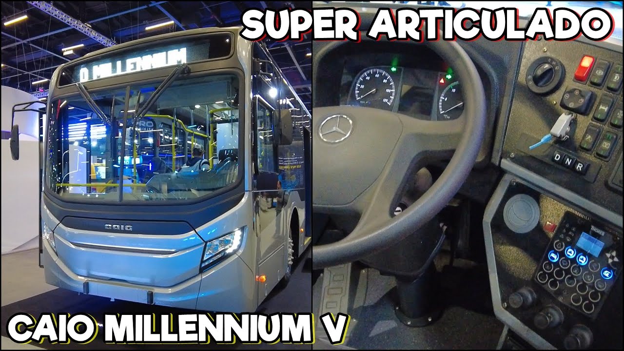 NOVO CAIO MILLENNIUM V SUPER ARTICULADO - CONHEÇA POR DENTRO ! - YouTube