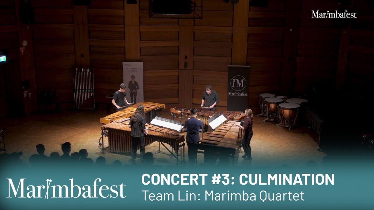 Marimba Quartet (movement II), by Daniel Levitan - YouTube