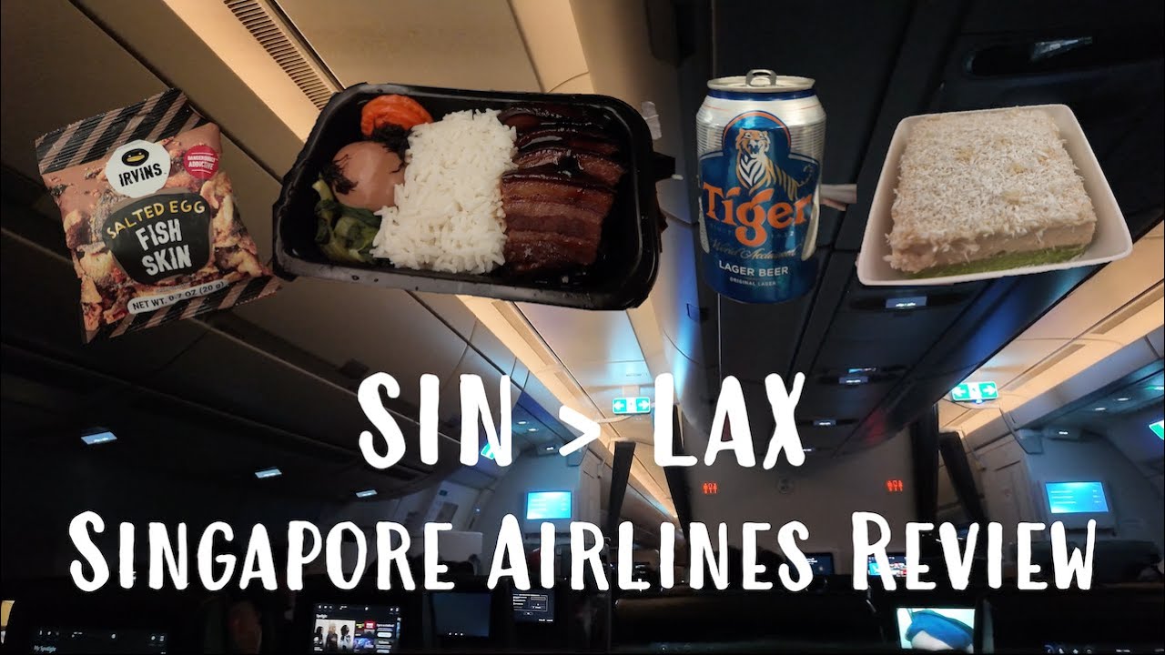 Singapore Airlines Review & Seat Tour | SIN to LAX | Airbus A350 | DJI ...
