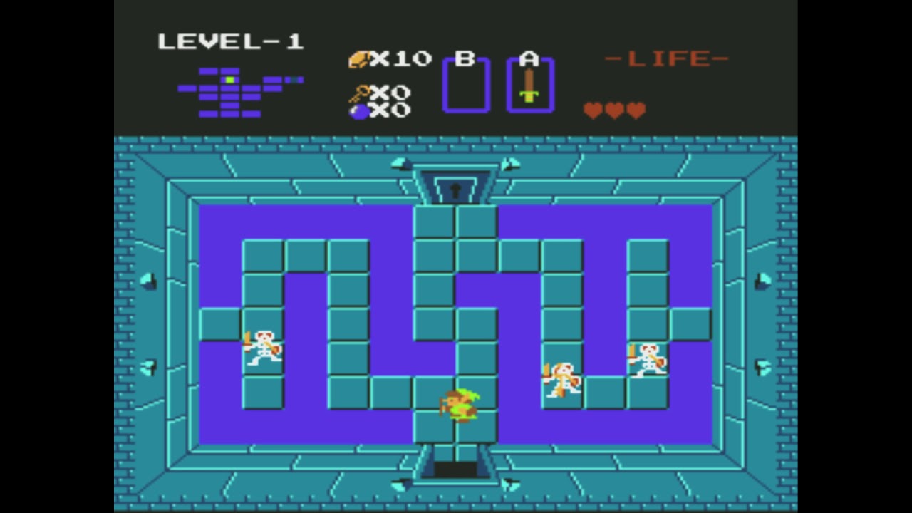 The Legend of Zelda 1st Dungeon - YouTube