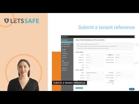 Submit a tenant referencing check. - YouTube