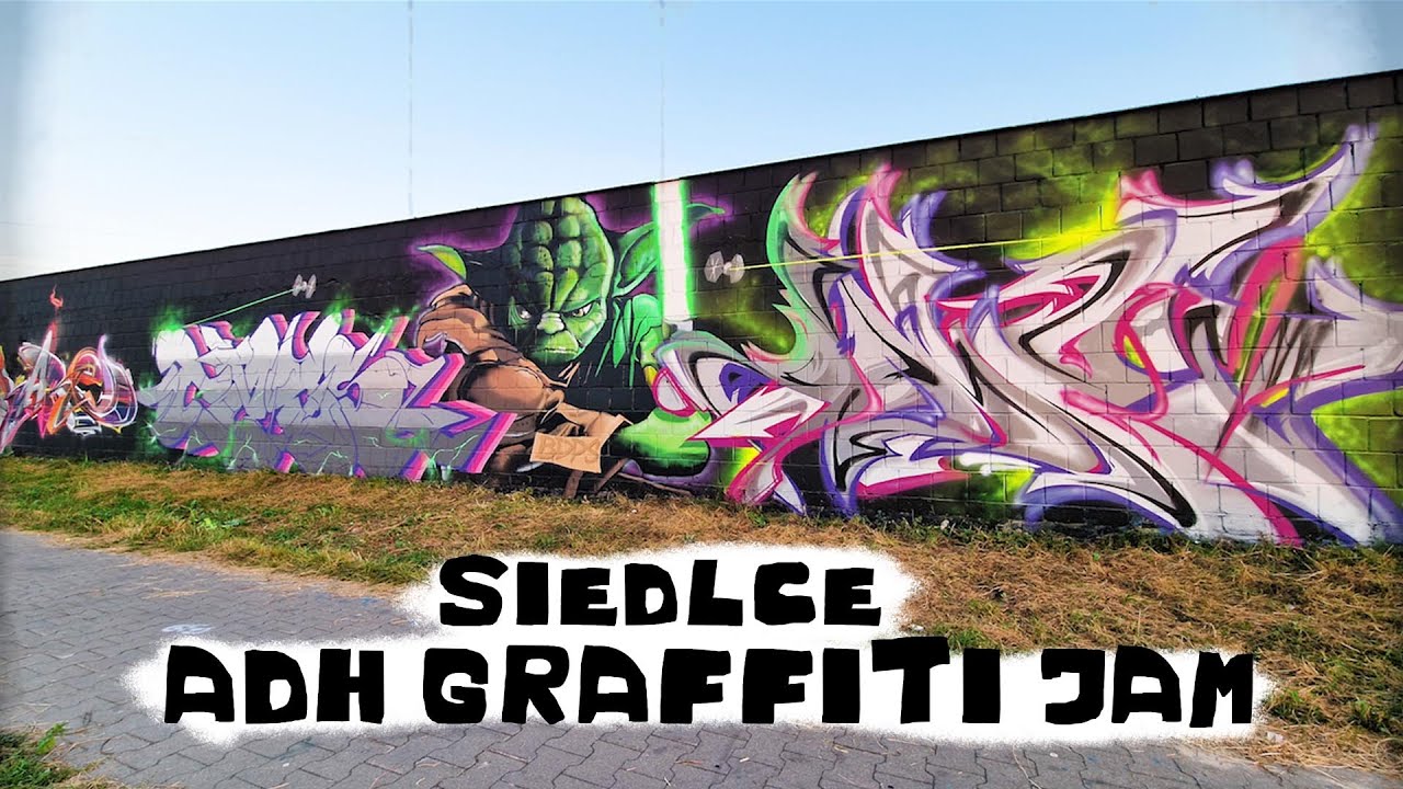 ADH Graffiti Jam SIEDLCE - YouTube