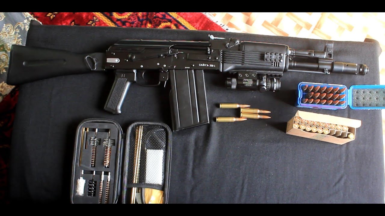 Saiga 308 Short Barrel Pak Made | Haider | Arms - YouTube