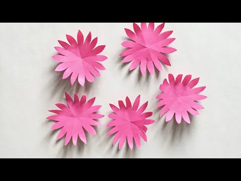 How to Make Easy Paper Flower Petal Cutouts | Simple DIY Paper Flower Tutorial