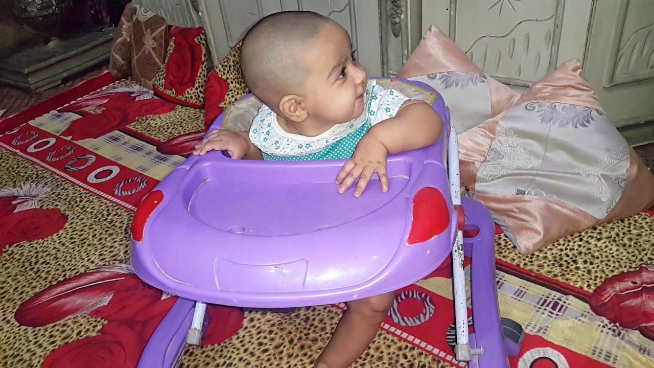 minal is very happy in playing with wokar - YouTube