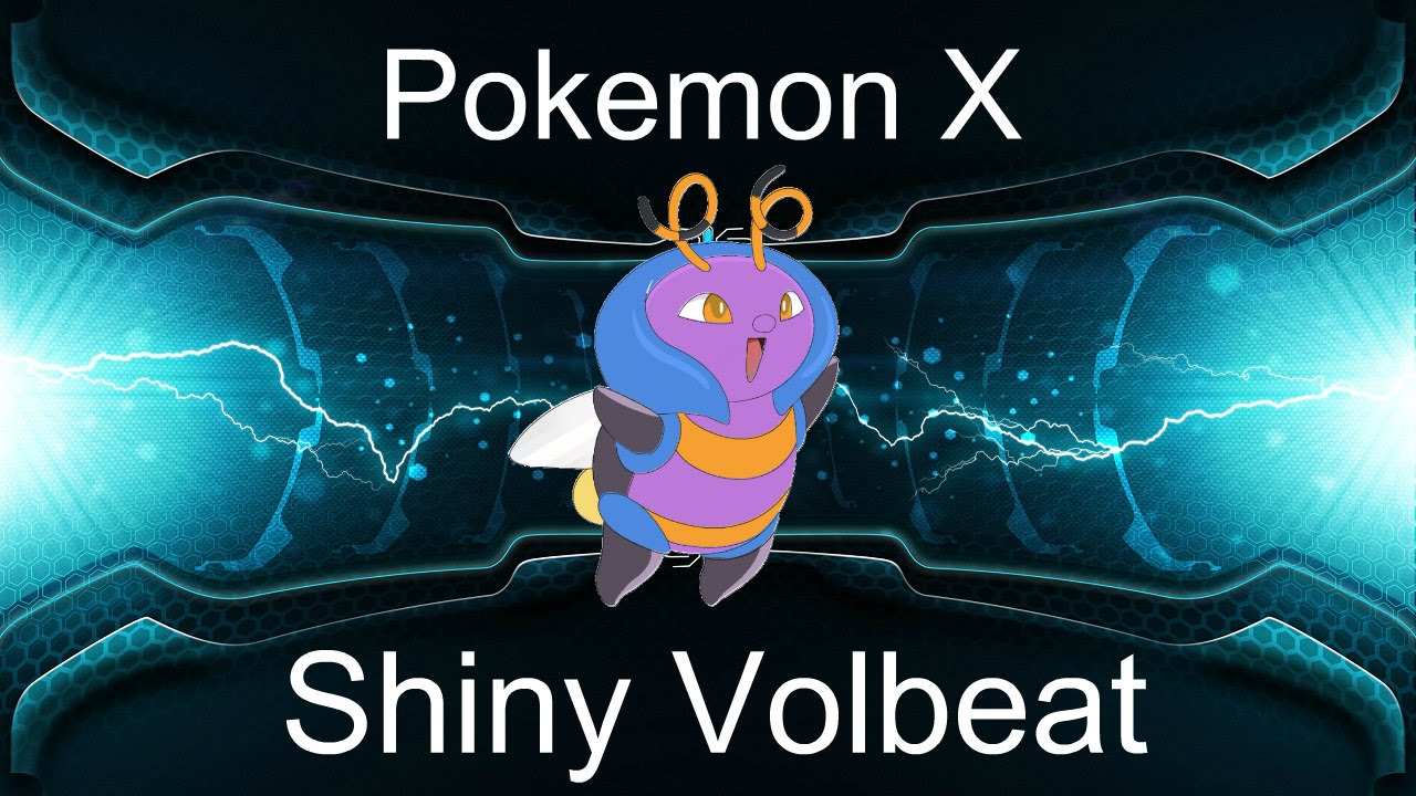Pokemon X, Shiny Volbeat - YouTube