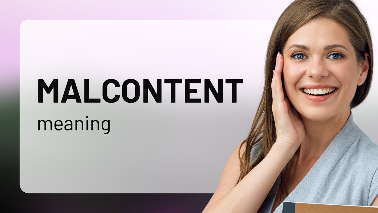 Malcontent Definition