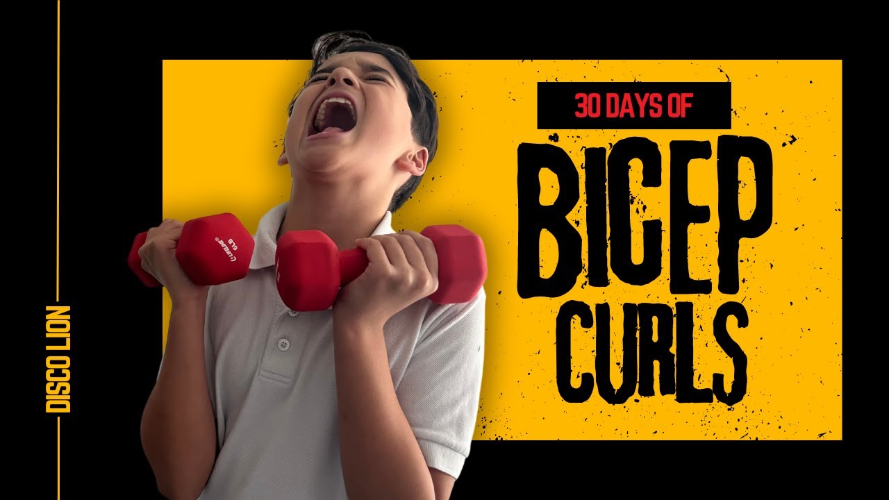 30 Day Bicep Curl Challenge - YouTube