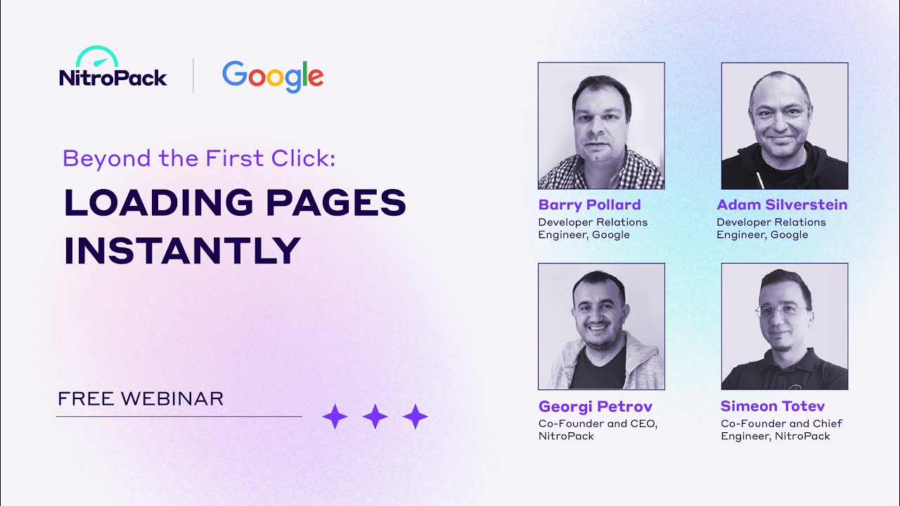 How To Load Pages Instantly On Any Website | Google and NitroPack ...