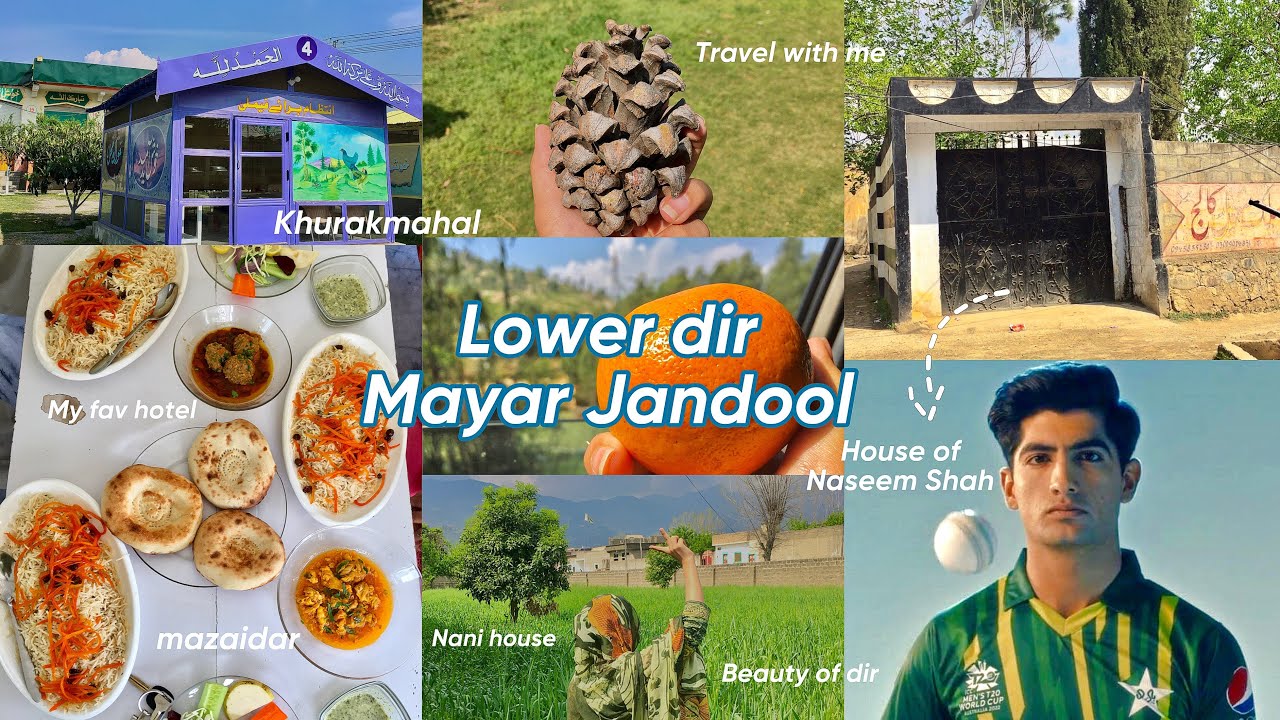 Naseem Shah’s hometown lower Dir Mayar Jandool, where he started ...