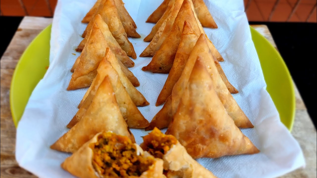How To Make 1 Dozen Chicken Samosas From Scratch To Finish (For ...