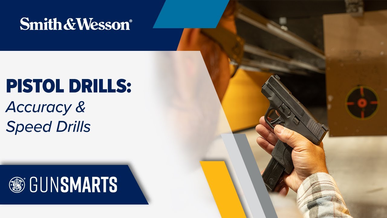 Accuracy And Speed Drills | Pistol Drills Ep. 6 - YouTube