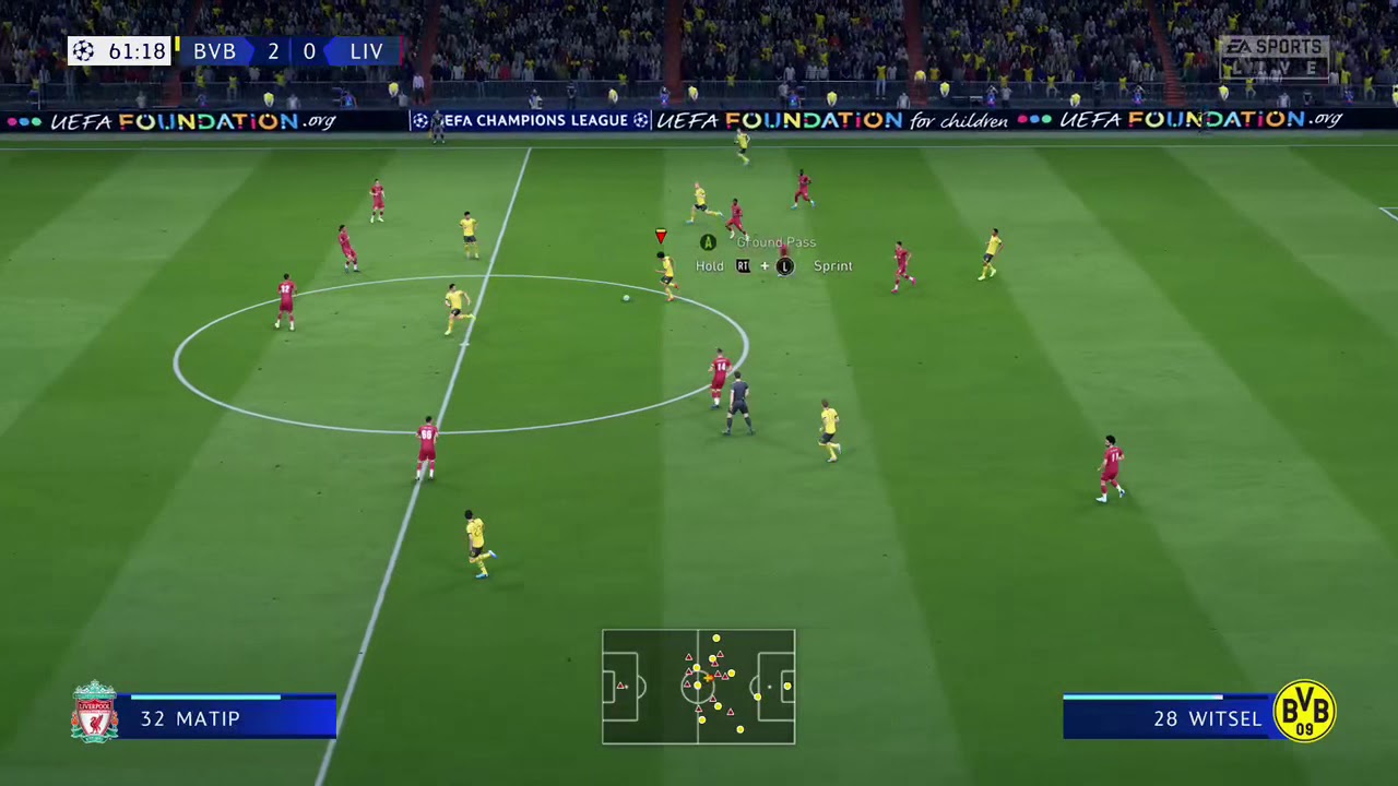 FIFA 20 First Game on XBox One - YouTube