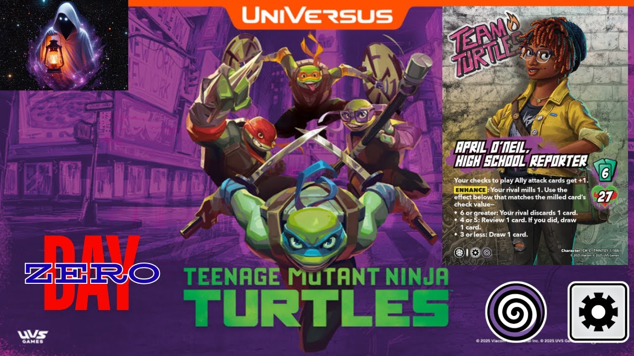 Universus Teenage Mutant Ninja Turtles Day 0 Build- April O'neil, High ...