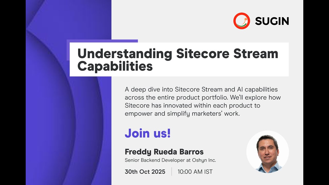 Understanding Sitecore Stream Capabilities - YouTube