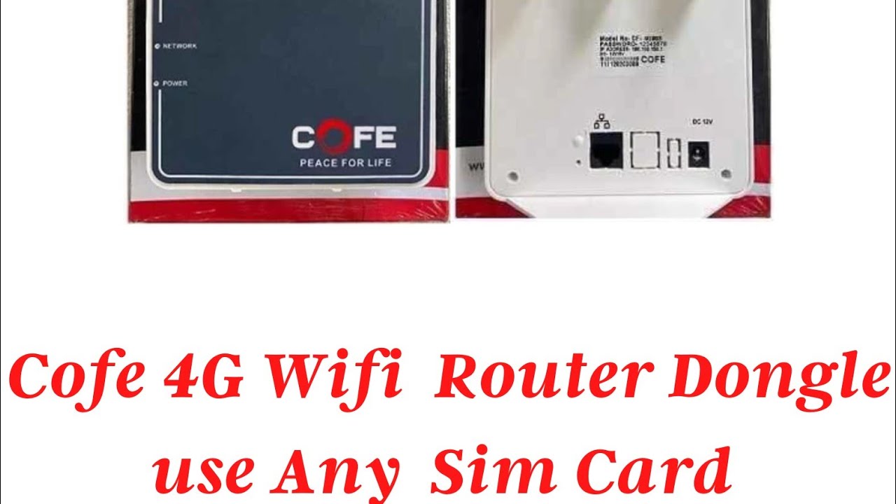 How To Connect Coffee 4G Router in Dvr online Process Step By Step # ...