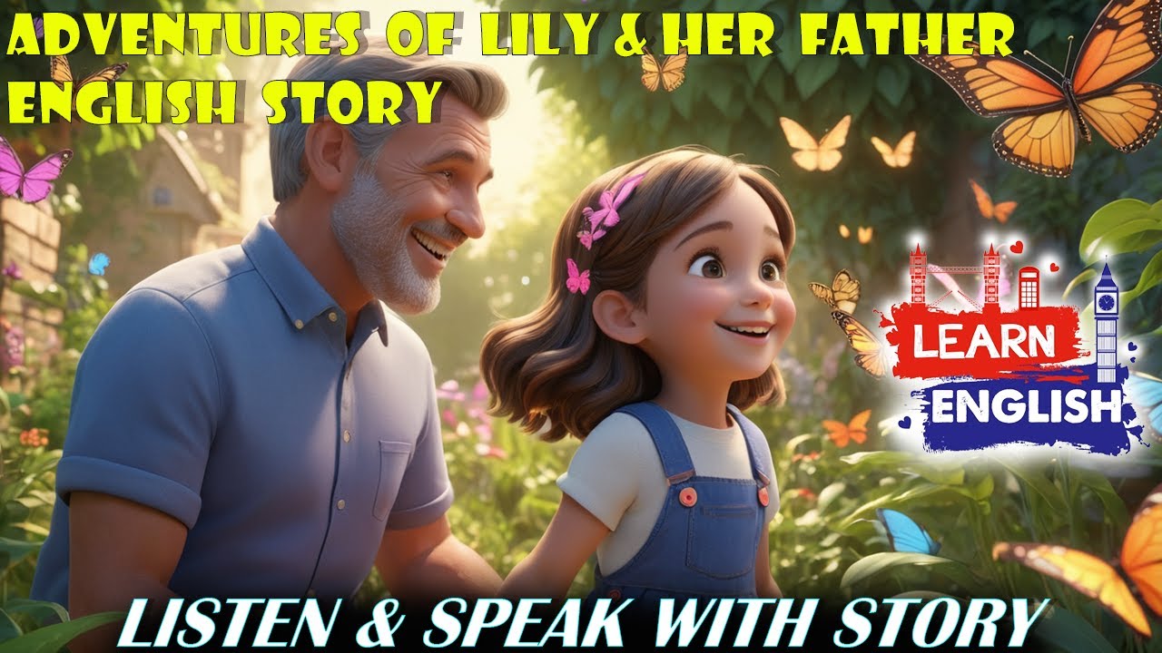 English Story for Kids | Adventures of Lily and Her Father | Learn ...
