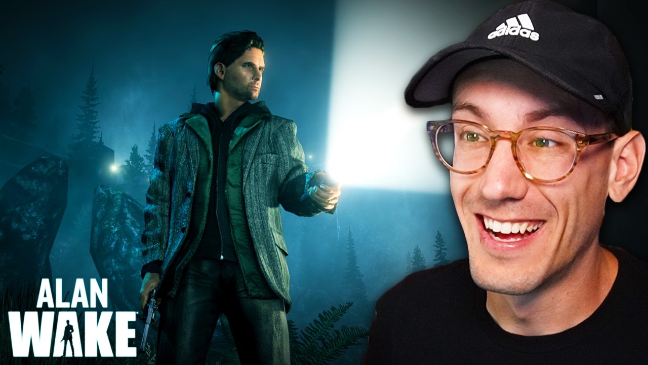 My FIRST TIME playing this absolute gem — Alan Wake BLIND PLAYTHROUGH ...