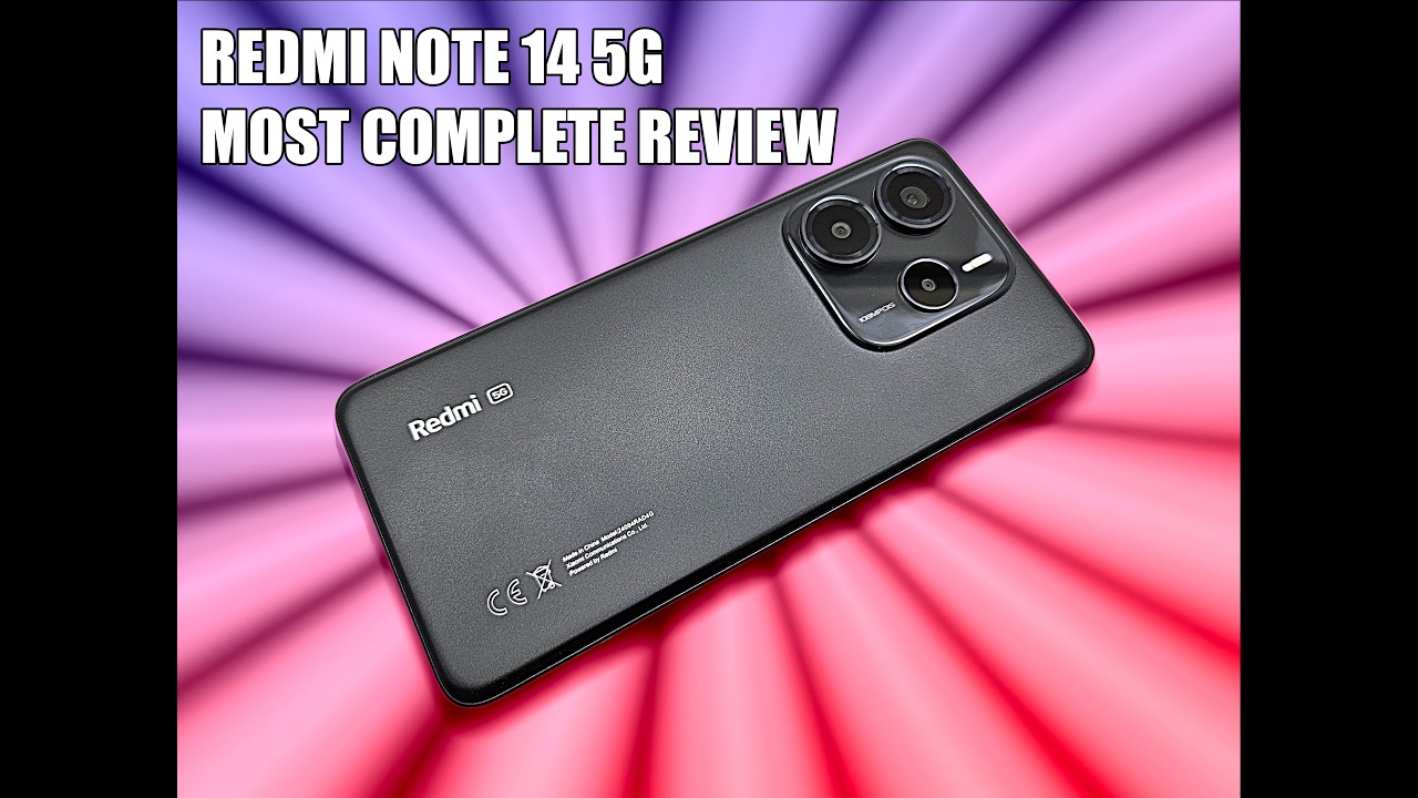 Redmi Note 14 5G : exhaustive test / review, everything you need to ...