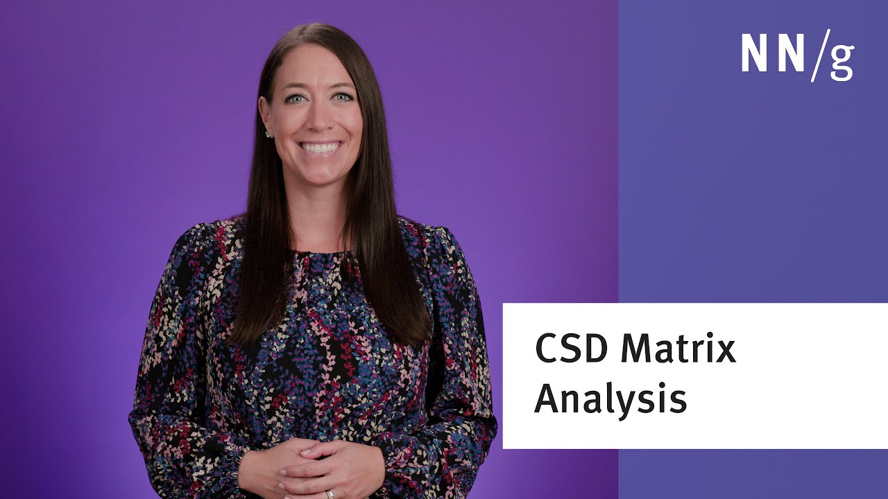 Using a CSD Matrix in Discovery - YouTube