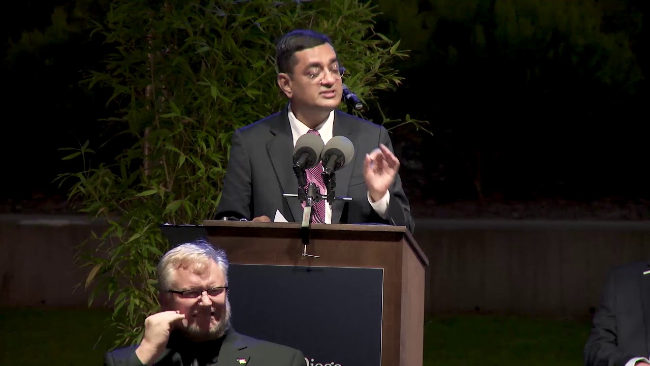 Keynote at 2017 UCSD School of Engineering Ring Ceremony by Dharmendra ...