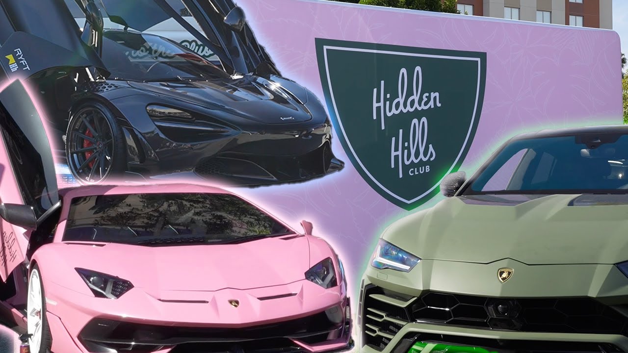 HIDDEN HILLS FIRST CARSHOW | ALL OUR CARS! - YouTube