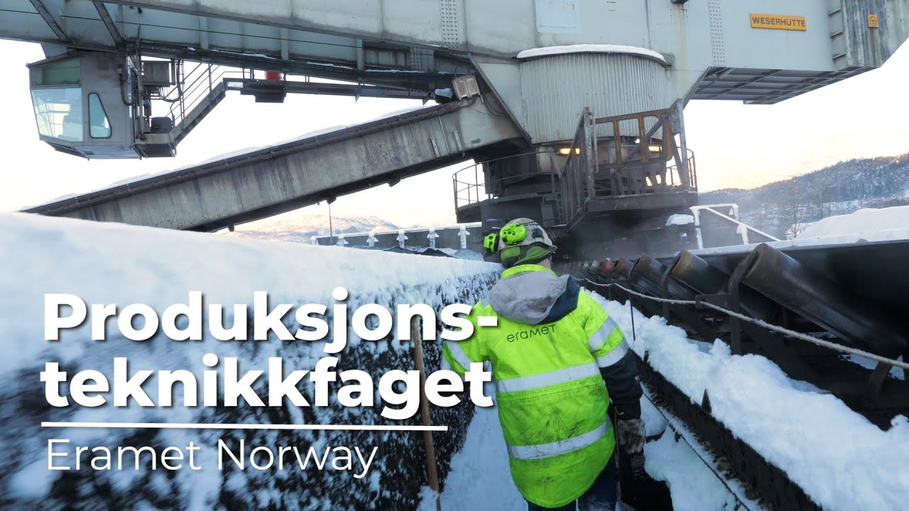 Lærling i produksjonsteknikkfaget hos Eramet Norway - YouTube