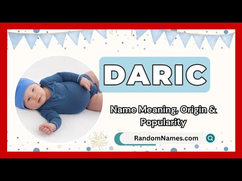 Daric - Baby Boy Name Meaning, Origin & Popularity - RandomNames.com