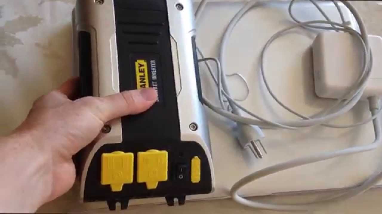 Stanley 500W power outlet inverter unboxing - YouTube
