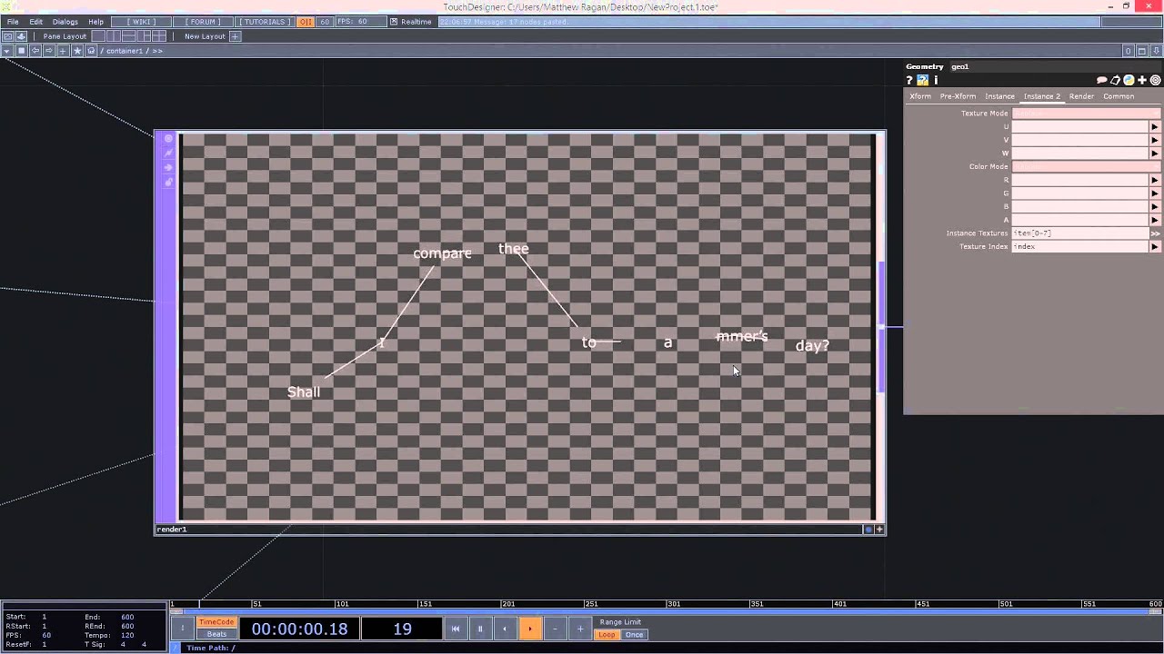 THP 494 & 598 | Texture Instancing | TouchDesigner - YouTube