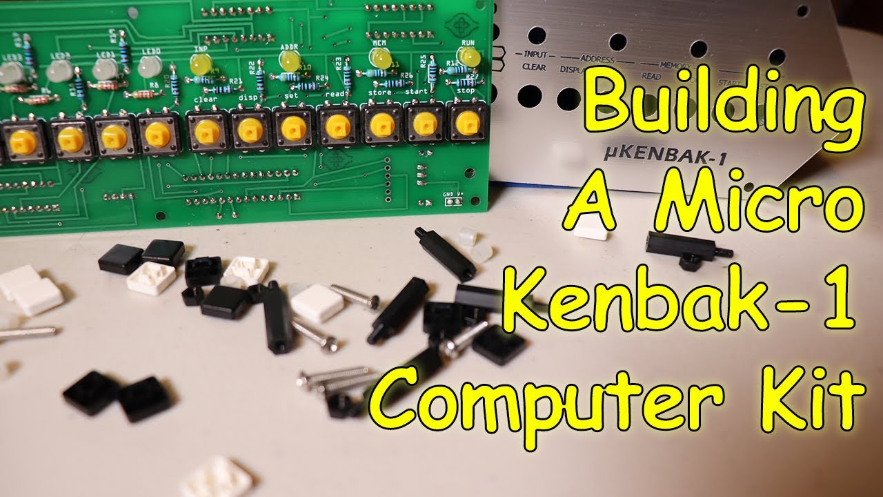 Can I get this 1971 vintage computer replica kit working? - YouTube