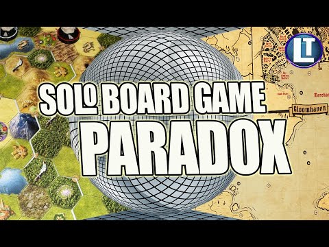 SOLO Board Game PARADOX: There is No Solo BOARD GAMING - YouTube
