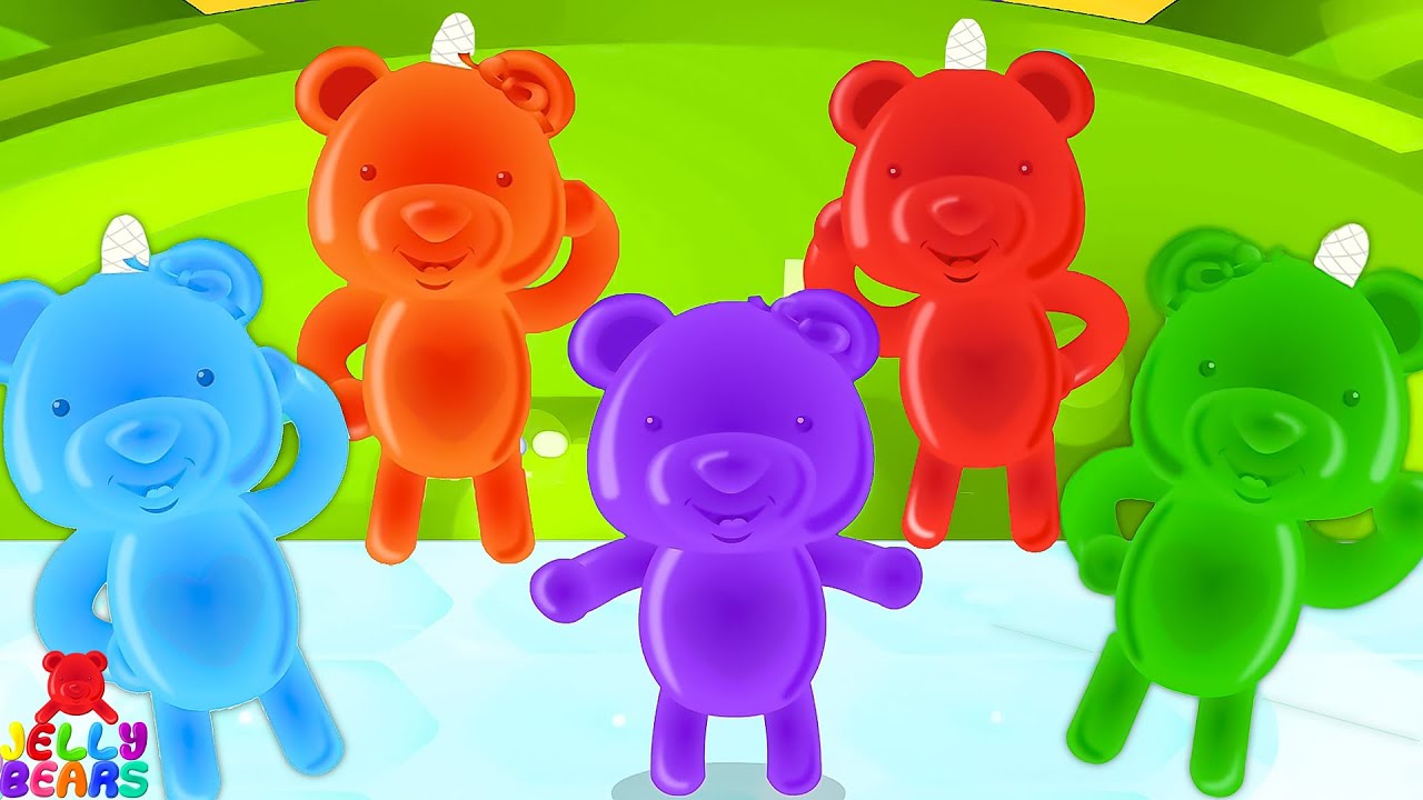 Five little babies + More Kids Rhymes & Baby Songs By Jelly Bears - YouTube