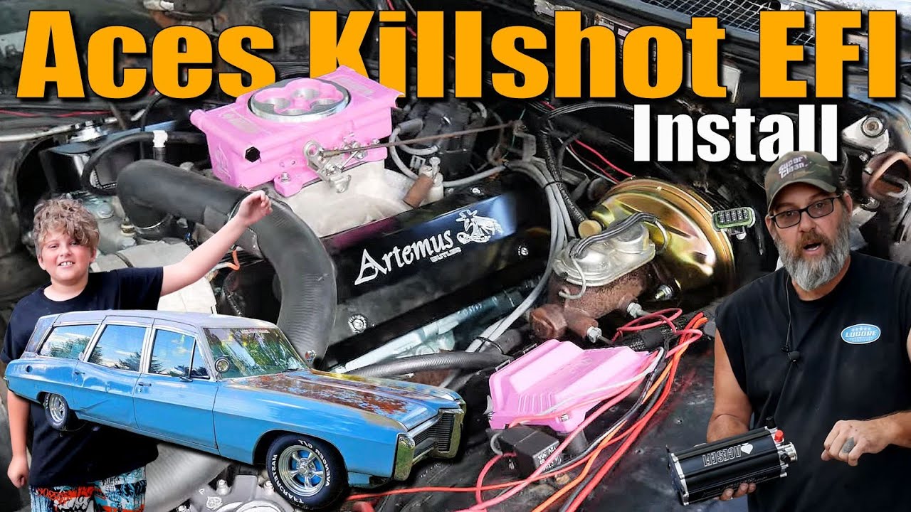 ACES Killshot EFI Install in Our 1968 Pontiac Ambulance ~ Will It Run ...