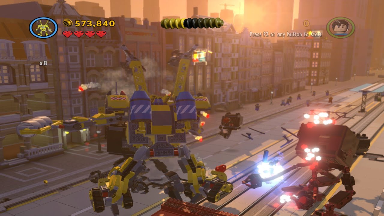 The LEGO® Movie Videogame Level 14 - Bricksburg Under Attack PC ...