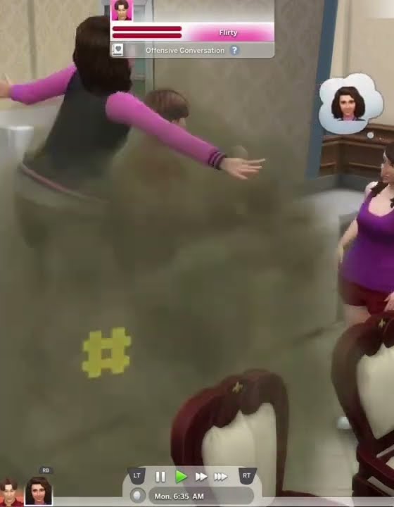 Sims 4 Two Sims Fighting While The Mother Claps😂🤣😂 #gaming #sims4 - YouTube