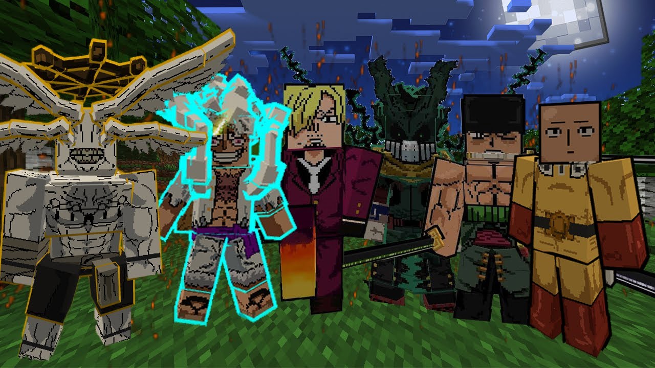 Animes Craft - Mahoraga vs Saitama no Minecraft - YouTube