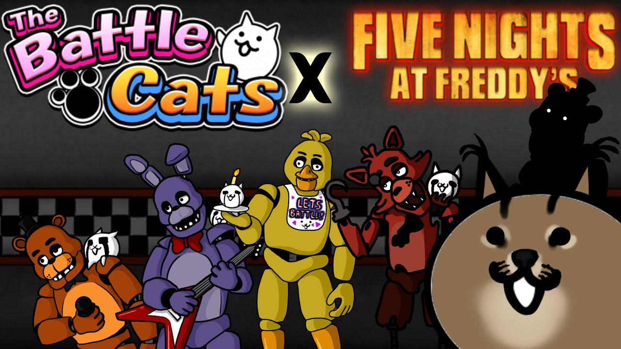 FNAF x THE BATTLE CATS (concepto) || Concepto de colaboración ...