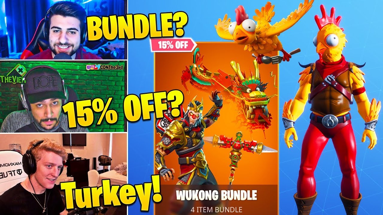 Streamers LOVE *NEW* Tender Defender and SKIN BUNDLES! - Fortnite Funny ...