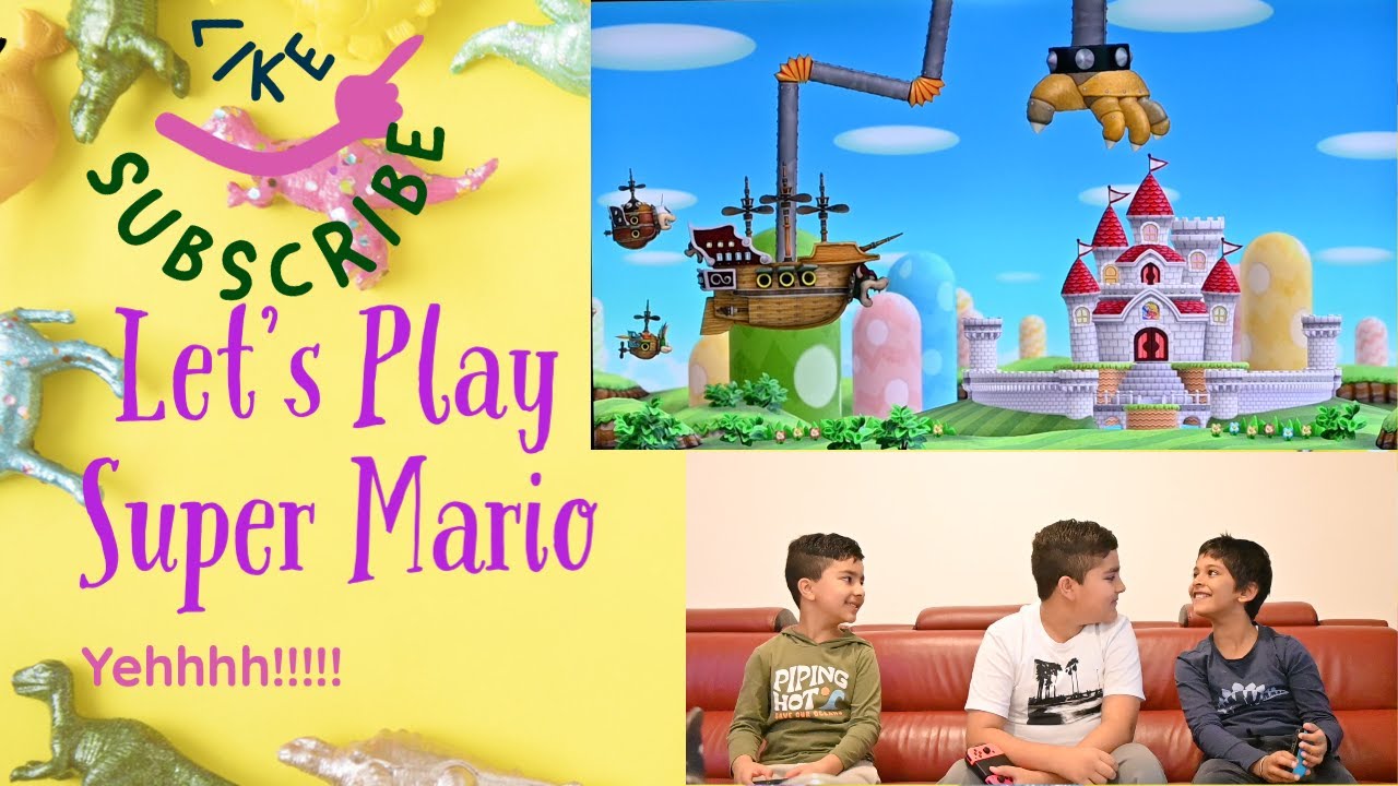 Let's Play Super Mario Bros. U Deluxe Edition - Mario multiplayer ...