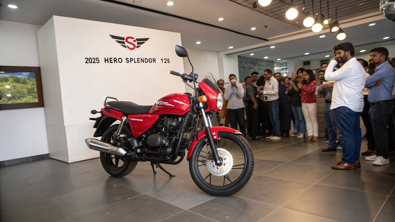 2025 Hero Splendor 125 Finally Launched! 🚨 Is It the Best Commuter Bike ...