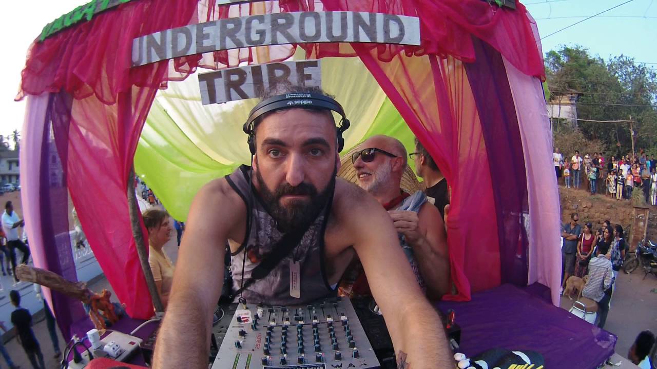 GOA UNDERGROUND TRIBE :: TruckSession @ MapusaCarneval Part 2 - YouTube