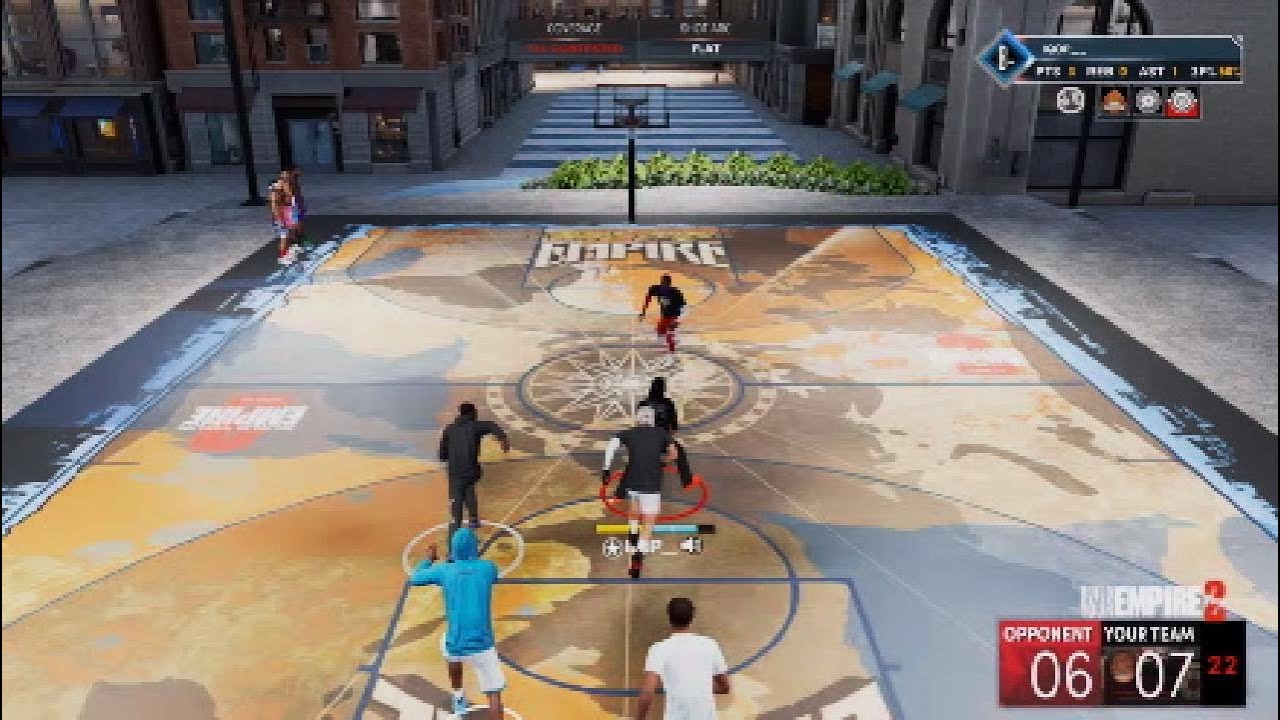 NBA 2K22 PARK GAMEPLAY ON MY 5'9 OFFENSIVE THREAT - YouTube