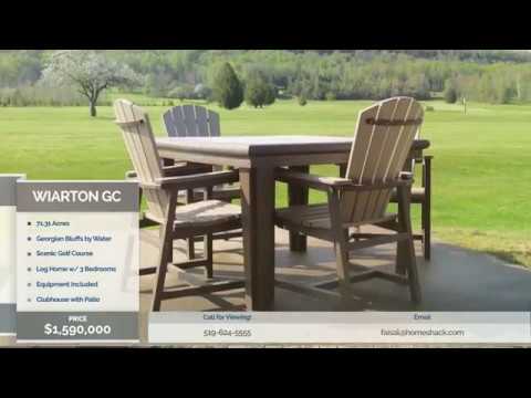 WIARTON GOLF COURSE — For Sale - YouTube
